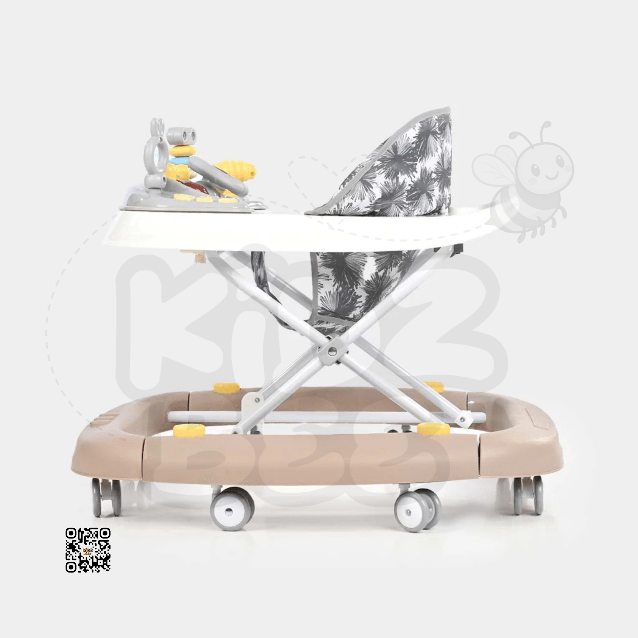Baby Walker + Rocker 850 Brown – Kidz bee